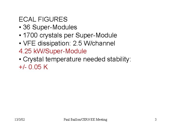 ECAL BARREL COOLING General view 13302 Paul BaillonCERN