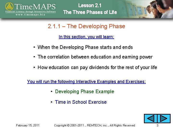 Lesson 2 1 The Three Phases of Life