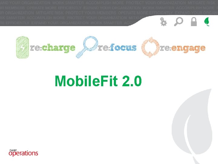 Thank You to our Sponsors Mobile Fit 2