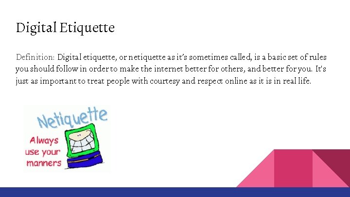 Digital Citizenship By Jarrett Simmons Overview of Digital