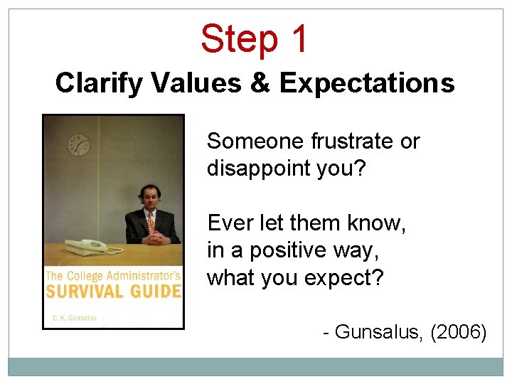 Succeeding with Problem Faculty a 6 Step Guide