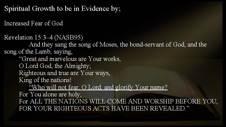 The Book of Revelation PART 7 Where we