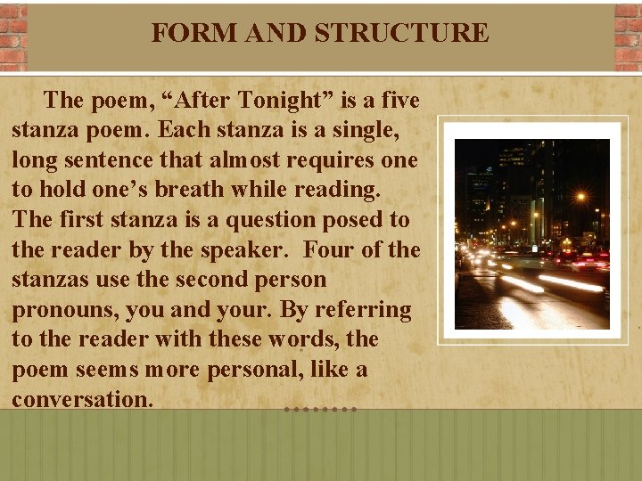 Gary SotoA Latino Poet After Tonight by Gary