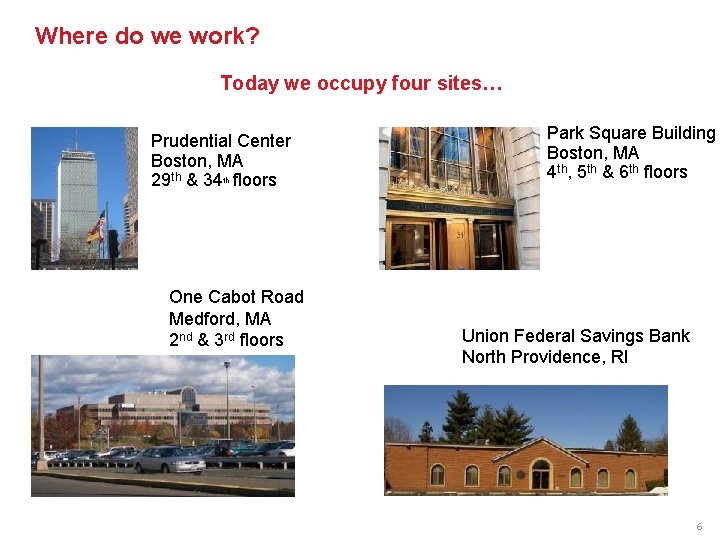 The First Marblehead Corporation New Employee Orientation 2007