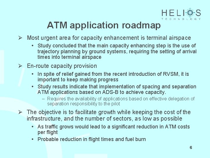 Data Link Roadmap Overview Mike Shorthose Helios Technology