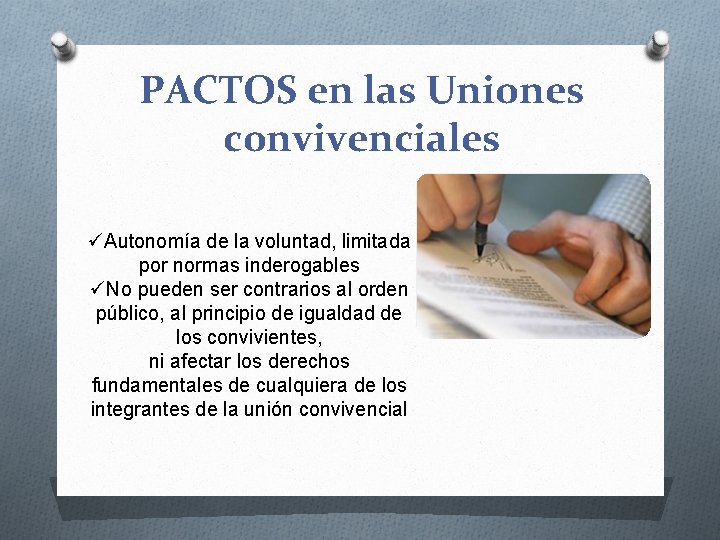 UNIONES CONVIVENCIALES en el Nuevo Cdigo Civil y