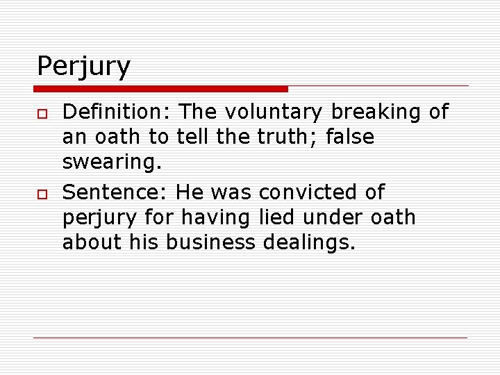 Vocabulary Set 8 English 3 Root Jur o