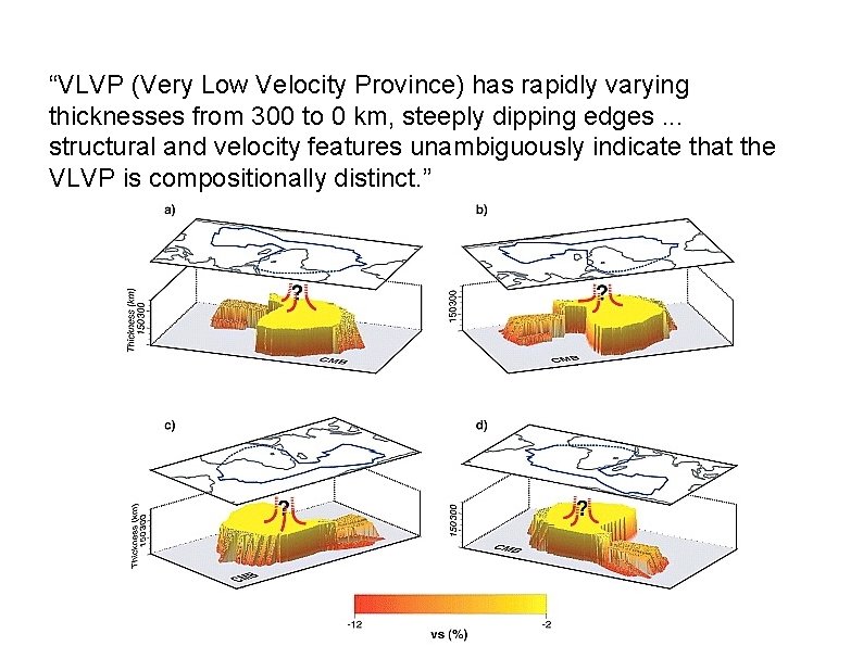 What are the LowVelocity anomalies in the deep