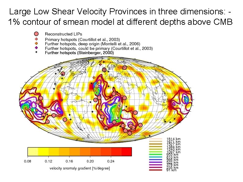 What are the LowVelocity anomalies in the deep