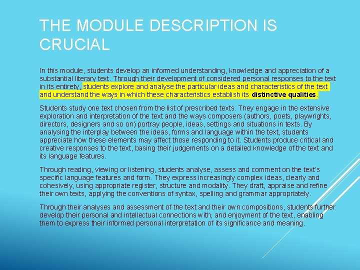 HSC STANDARD ENGLISH 2020 Paper 2 Close Study