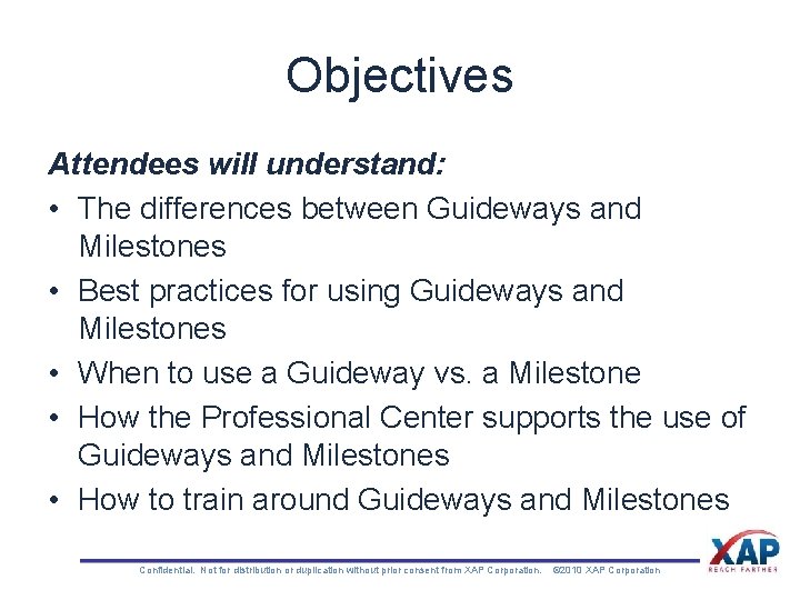 Welcome to Guideways and Milestones Whats the Difference