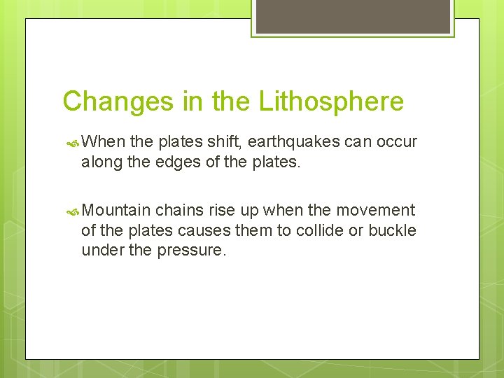 Change in the Biosphere Chapter 3 The Changing