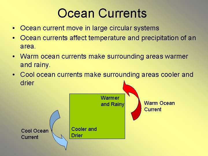TEMPERATURE ZONES What factors contribute to a regions