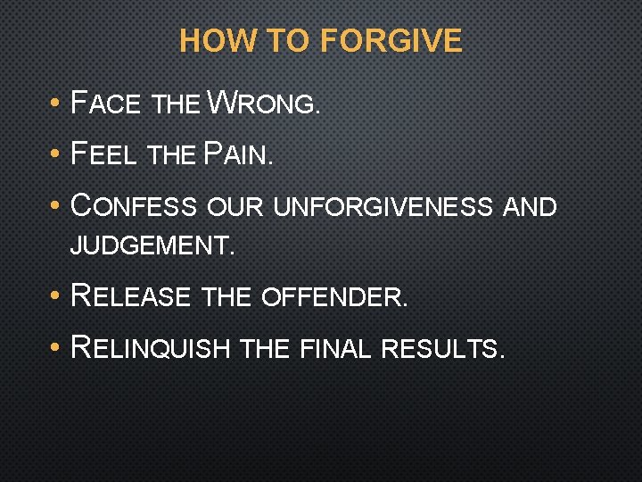 I AM BROKEN FORGIVENESS LIKE FLIPPING A LIGHT