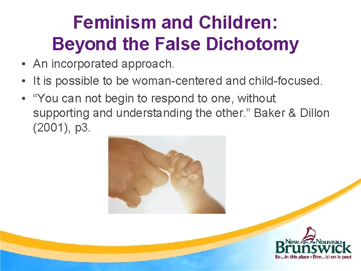 What About Us Supporting Women whose Children Have