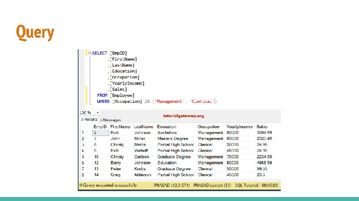 Benchmarking SQL and No SQL Database Systems Baking