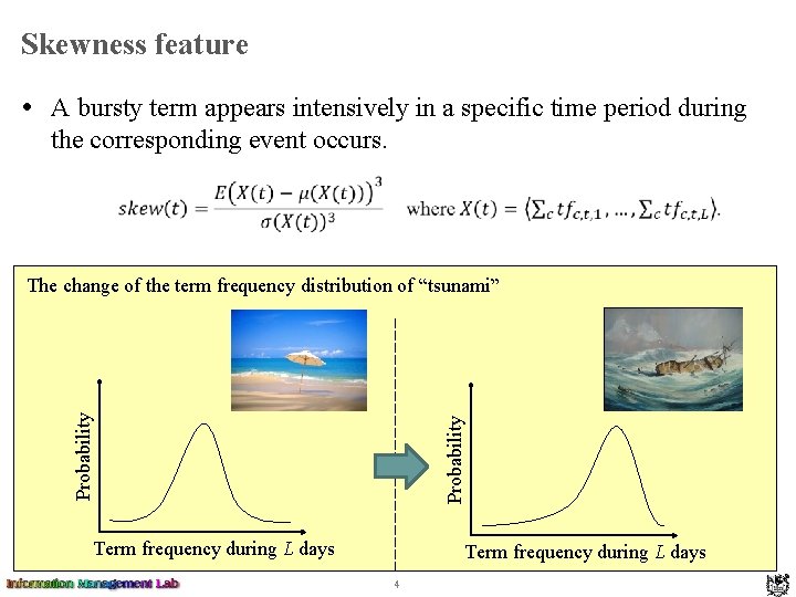 Bursty Event Detection from Text Streams for Disaster