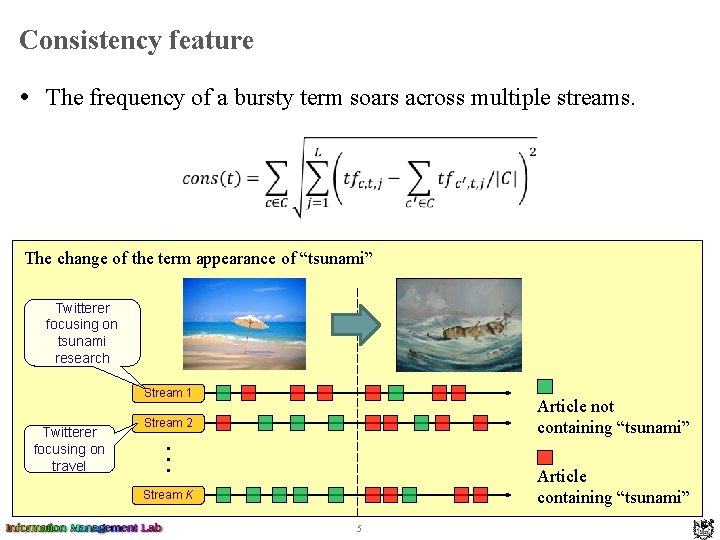 Bursty Event Detection from Text Streams for Disaster