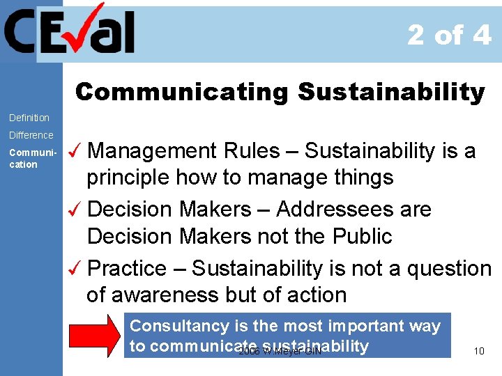 From Environmental to Sustainability Communication Lessons learnt from