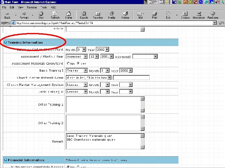 Church Planting Movement Tracking System Facilitating Genuine Teamwork