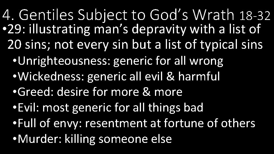 Depicting the Gentiles Romans 1 Romans Introduction Mc