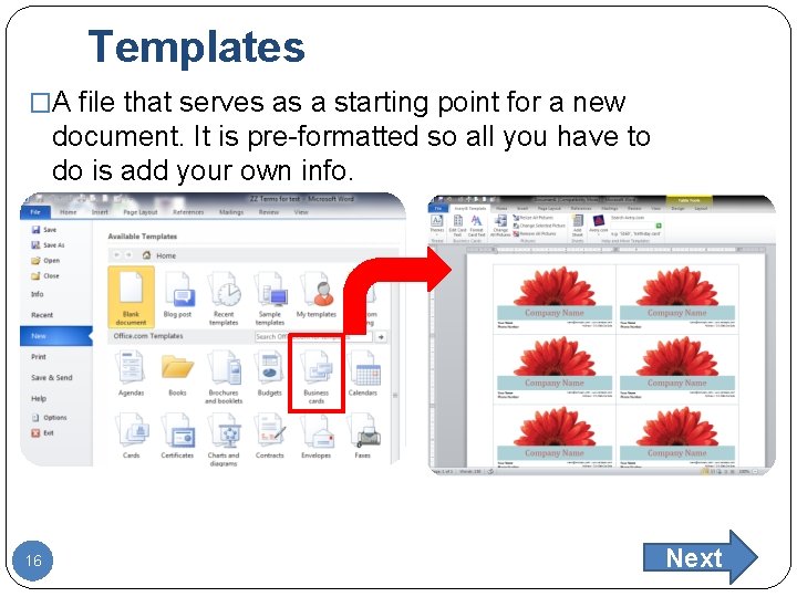 Introduction to Start the Presentation From Beginning Slide