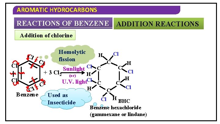 AROMATIC HYDROCARBONS AROMATIC HYDROCARBONS METHODS OF PREPARATION OF