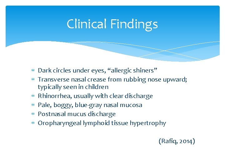 Allergic Rhinitis Jillian La Monte RN Definition of