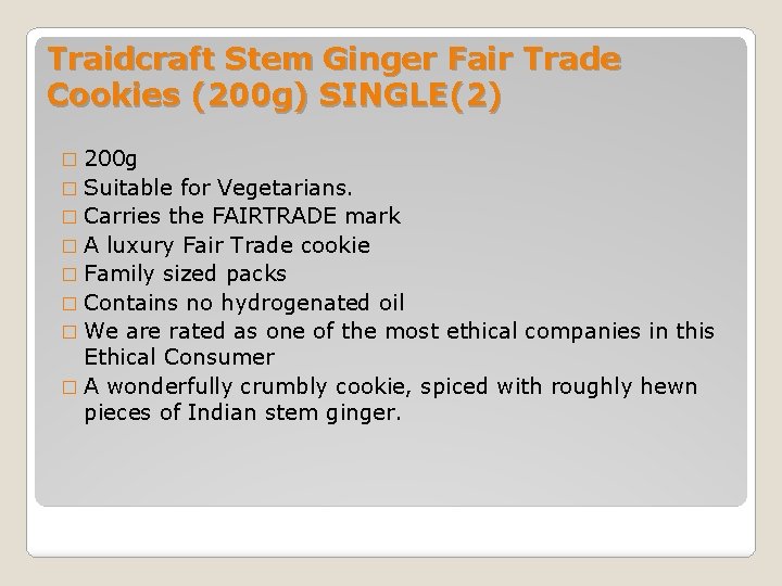 Information point By Cuma Yilmaz Introduction Fair trade