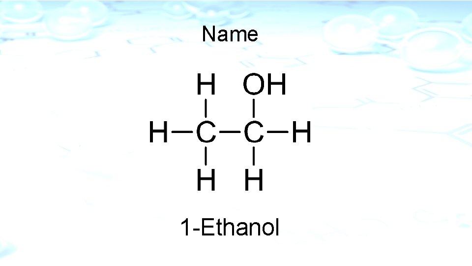 Unit 7 Organic Chemistry Organic Chemistry Chemists referred