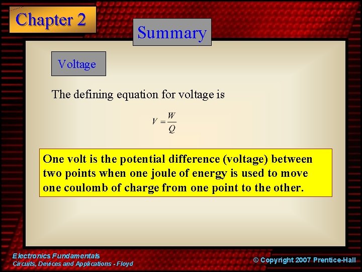 Chapter 2 Electronics Fundamentals Circuits Devices and Applications