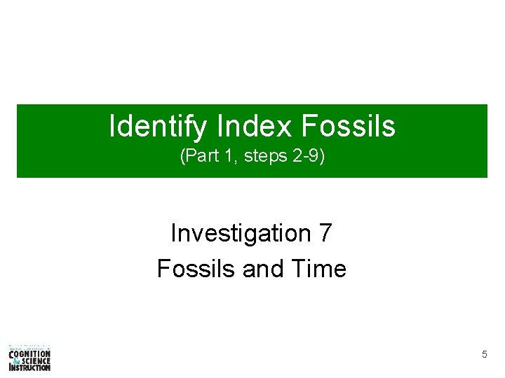 Day 36 On your 4 5 meter geological