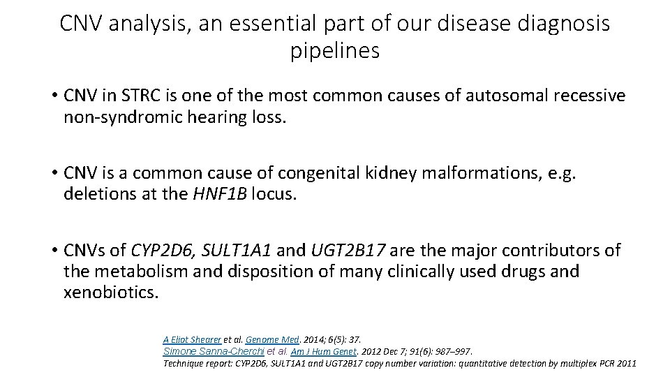 Copy Number Variation Analysis in Gene Panel Sequencing