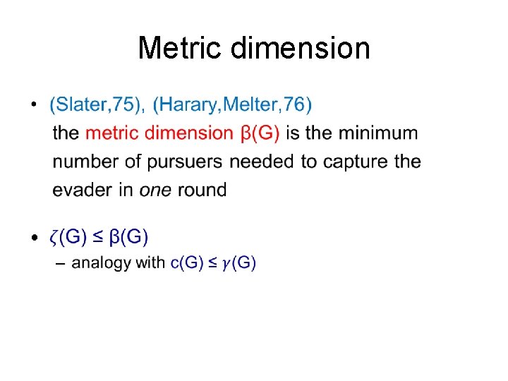 JMM The Localization Number of a Graph Anthony