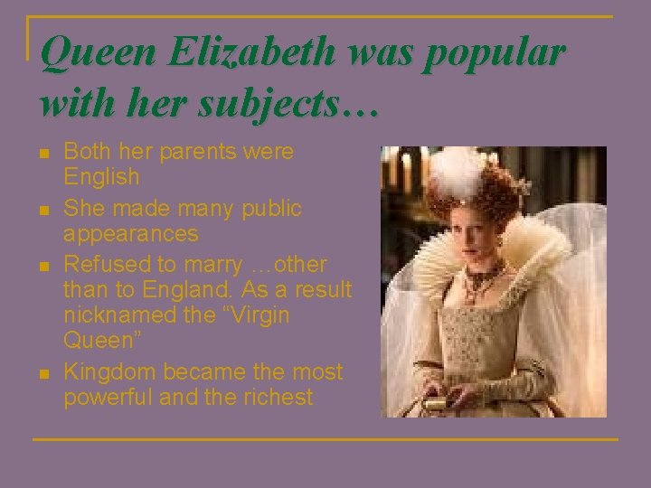 Golden Age of England Elizabethan World View And