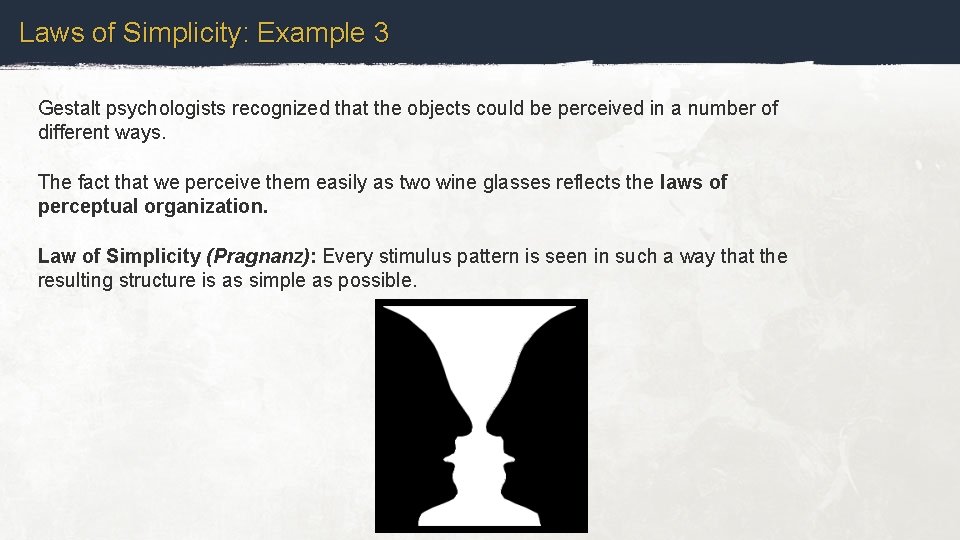 COGNITIVE PSYCHOLOGY Kenneth J Malmberg Ph D GESTALT