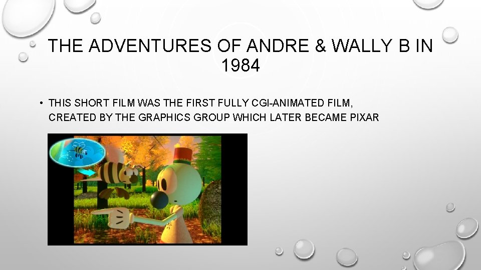 THE HISTORY OF ANIMATION BY JIMMY JIAN ANIMAL