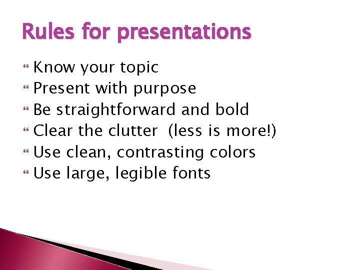 Creating Dynamic Classroom Presentations using Microsoft Power Point