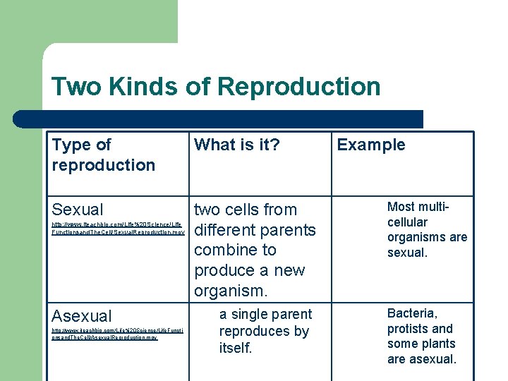 Introduction to Meiosis Notes Biology BMeiosis Reproduction l