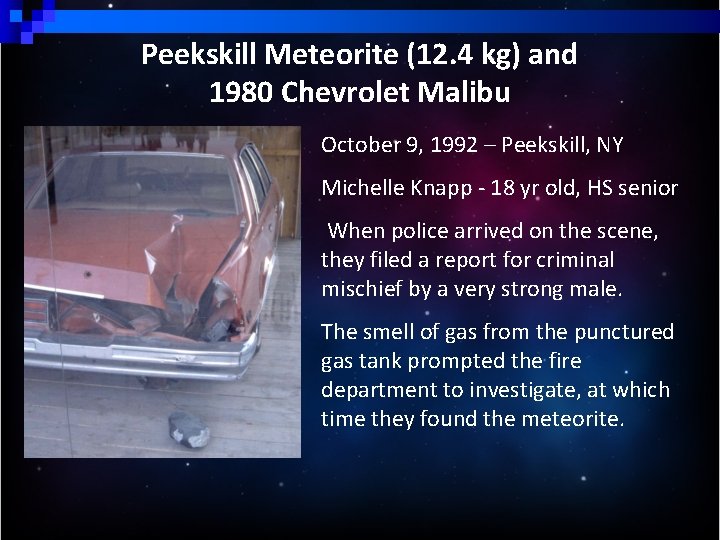 Space Rocks Caitlin Nolby North Dakota NASA Space