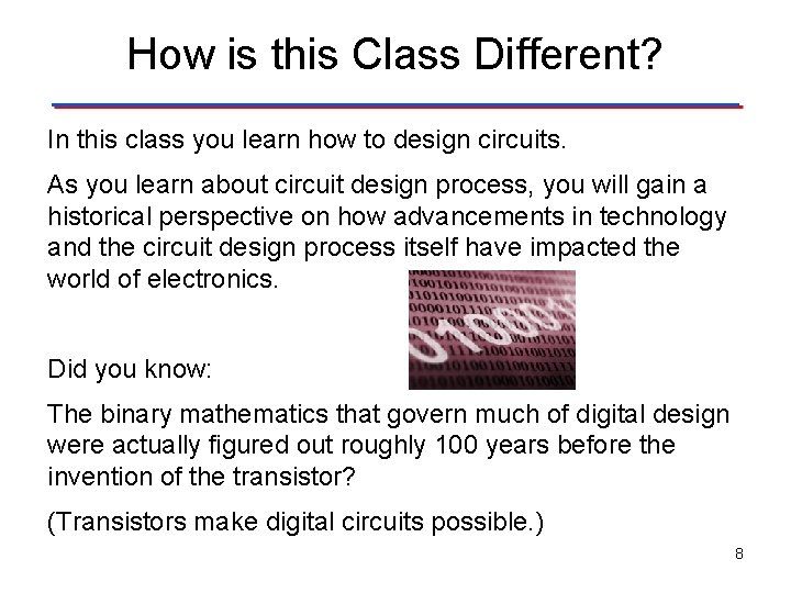 Introduction to Digital Electronics 2014 Project Lead The
