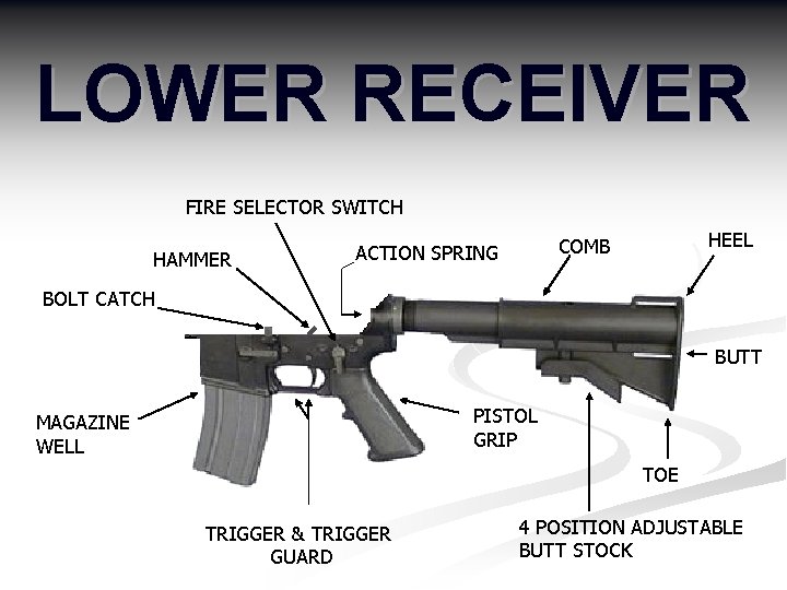 M 4 RIFLE BY ROBERT BRINTON TERMINAL PERFORMANCE