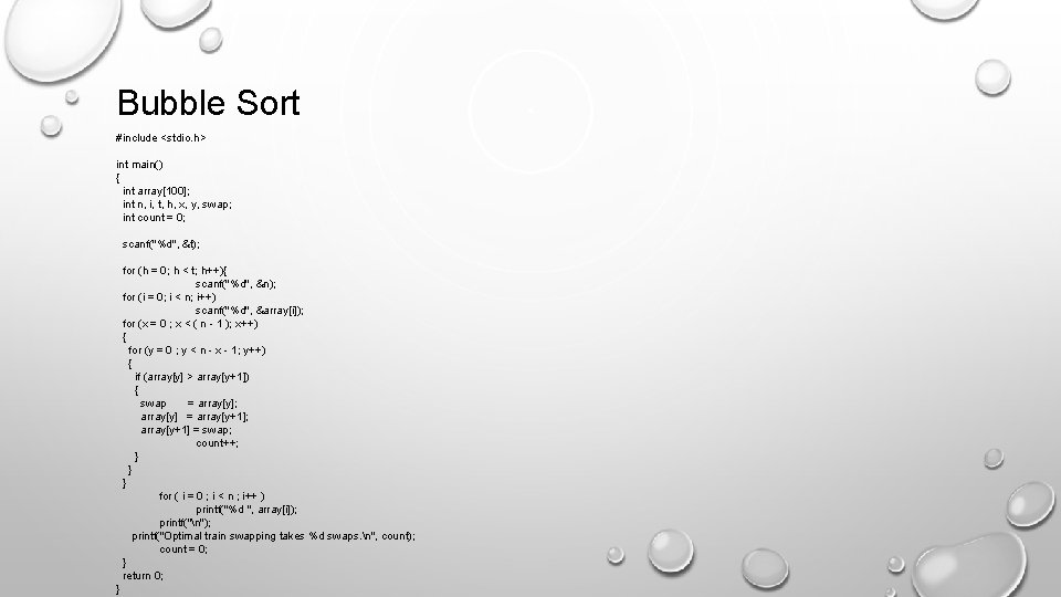 INTRODUCTION TO COMPETITIVE PROGRAMMING WORKSHOP WEEK 4 SORTINGBINARY