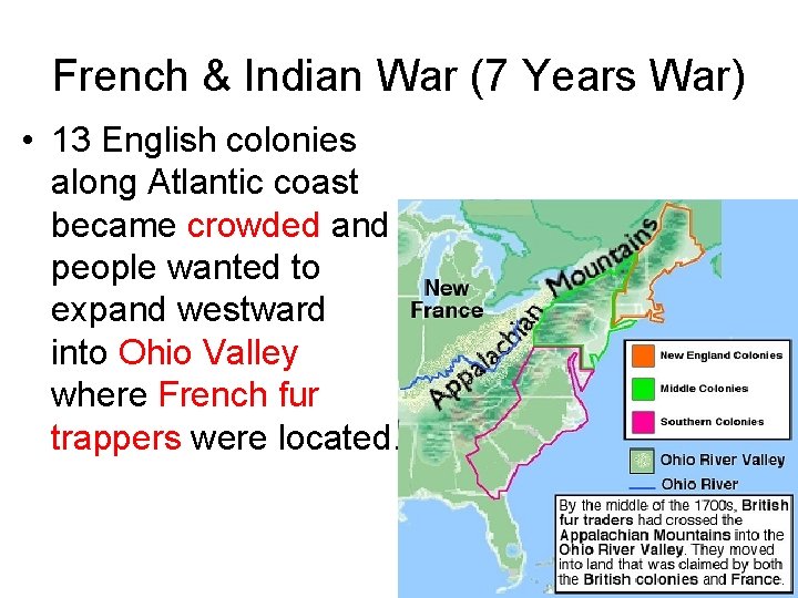 Aim How did the French and Indian War