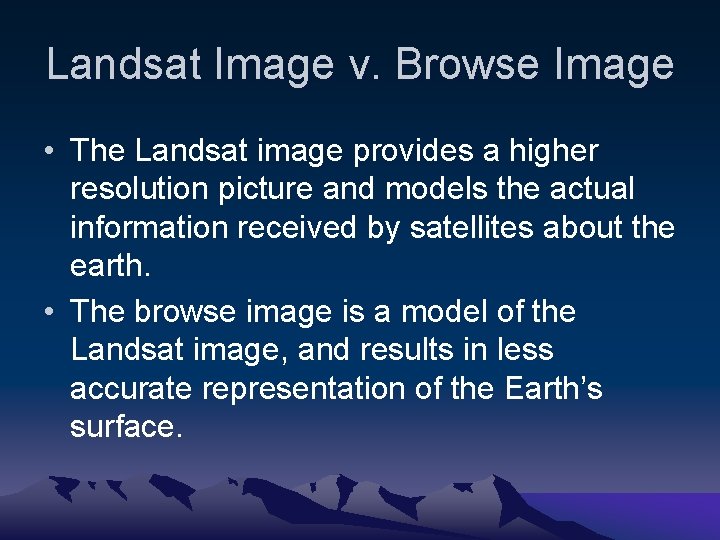 Geography 121 Lab 4 Finding Landsat Data November
