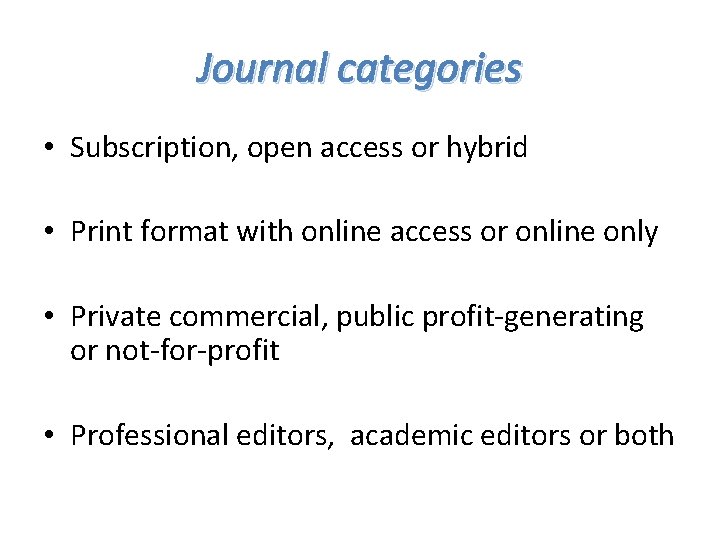 The challenge of publishing your most important work