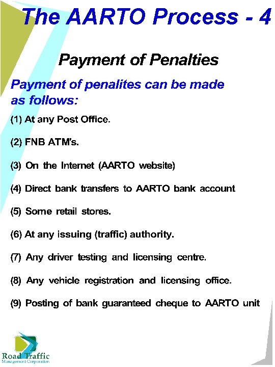 AARTO Administrative Adjudication of Road Traffic Offences Act