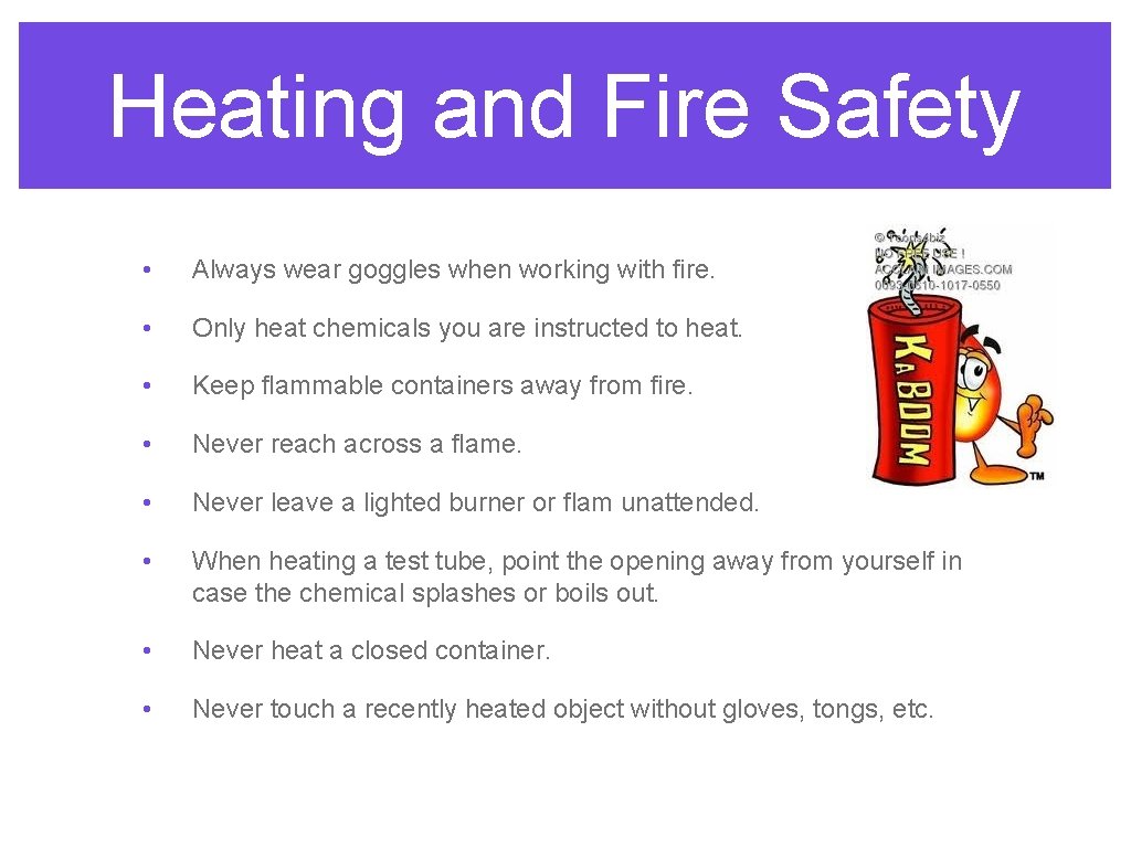 Laboratory Safety How to Survive in the lab