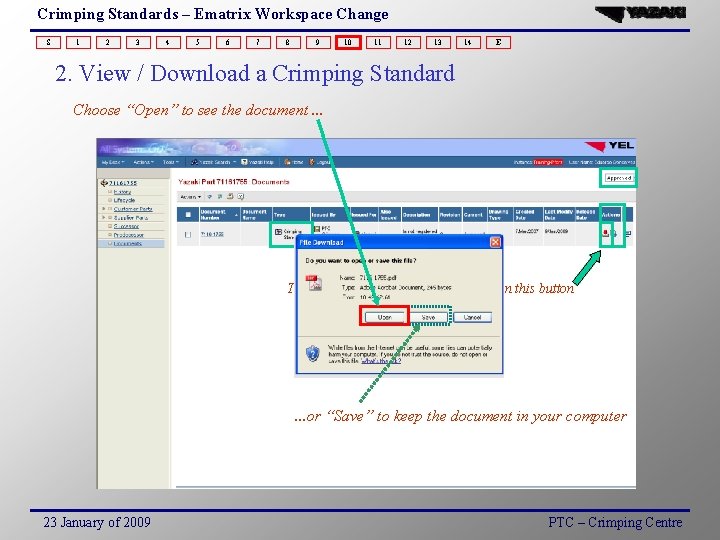 Crimping Standards Ematrix Workspace Change S 1 2