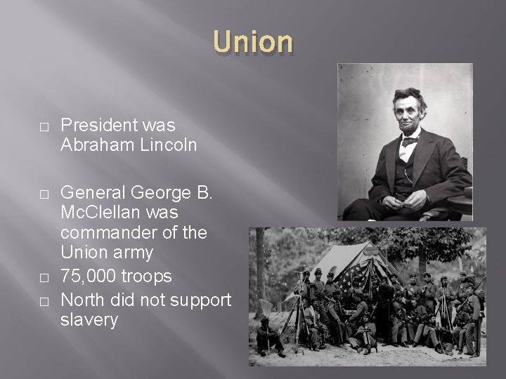 THE CIVIL WAR By Tony Stallings Civil War